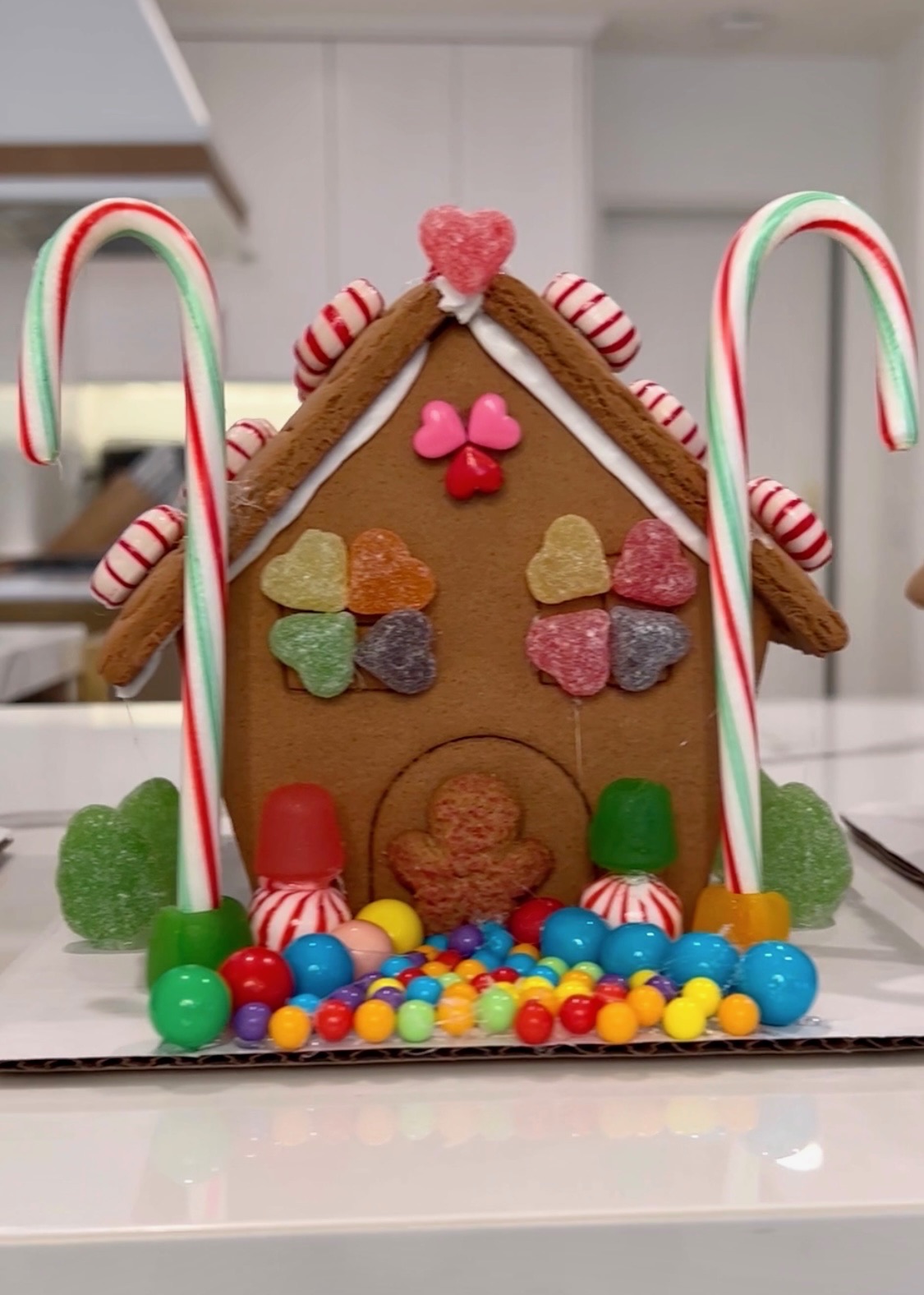My Fancy and Frugal Gingerbread House Hack - LORAfied