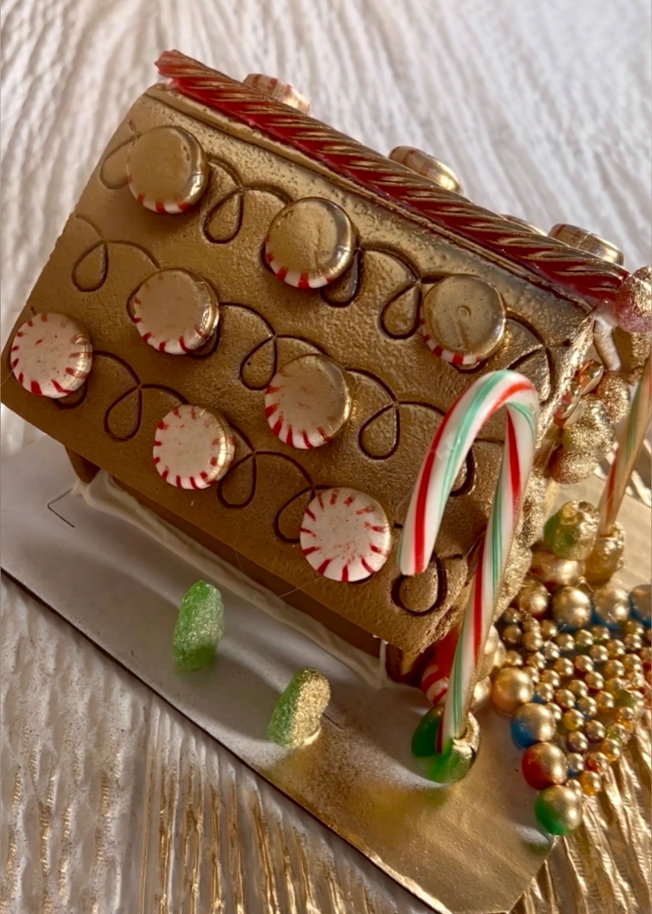 My Fancy and Frugal Gingerbread House Hack - LORAfied