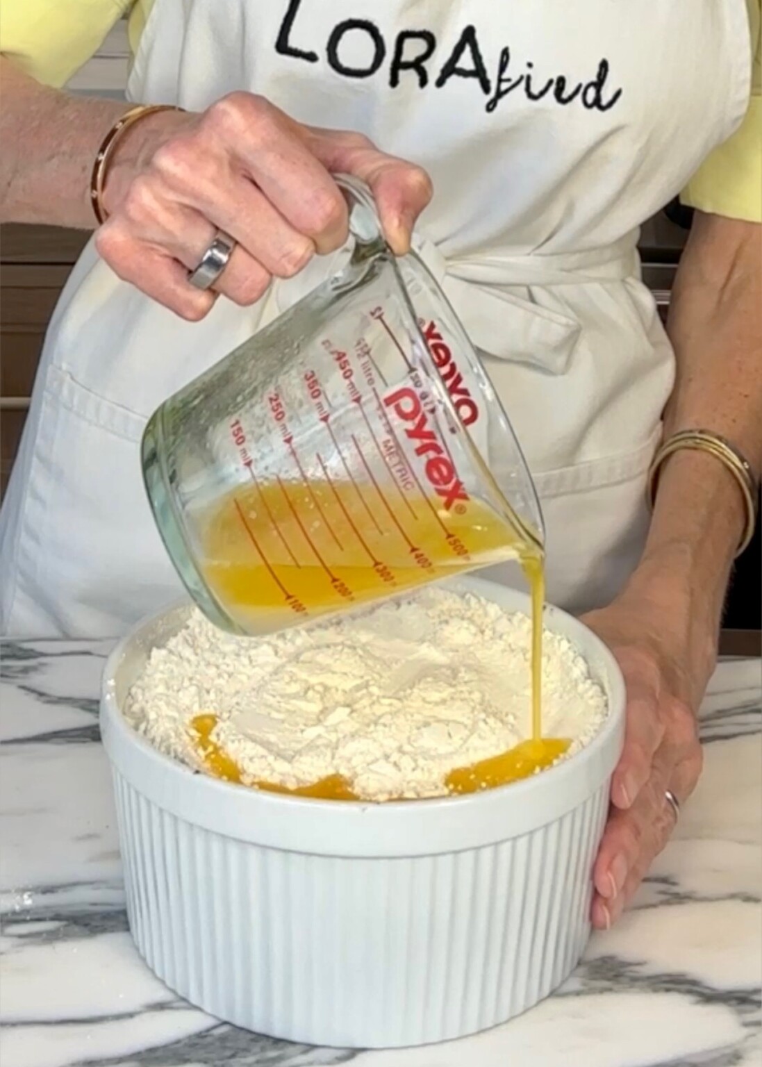 My 3 Ingredient Air Fryer Peach Cobbler - LORAfied